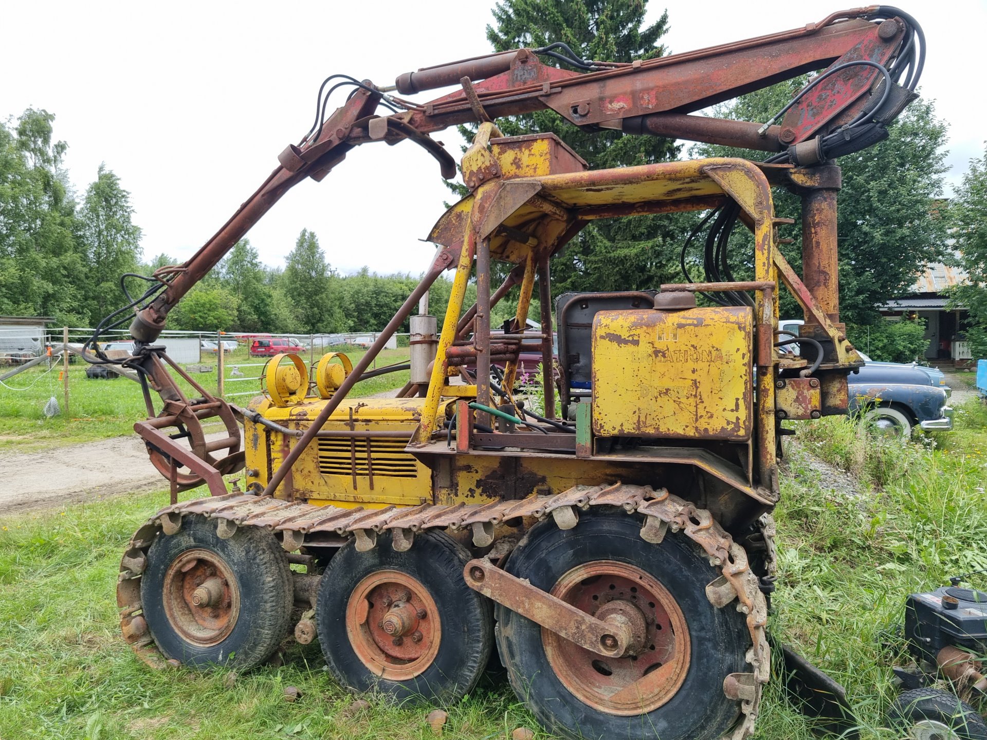 International BTD 6 / Ösa utrustning & Kran. (613872) - Hitta auktioner ...